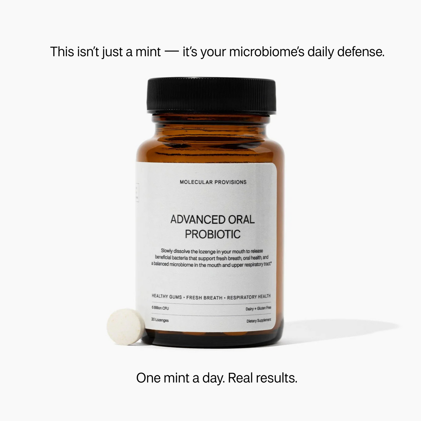 Advanced Oral Probiotic Mint – Molecular Provisions